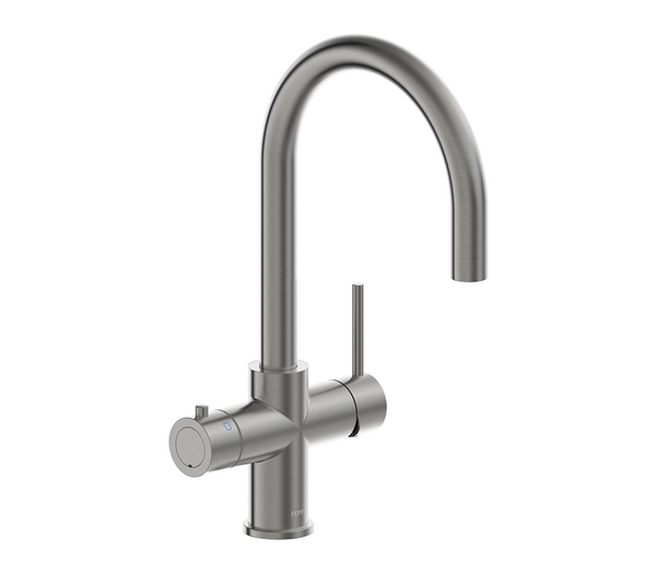 4 in 1 - Boiling, Chilled Gun Metal Grey - Peppy Taps